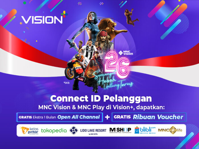 Connect di Vision+, Dapatkan Ribuan Voucher Menarik di HUT MNC Vision ...