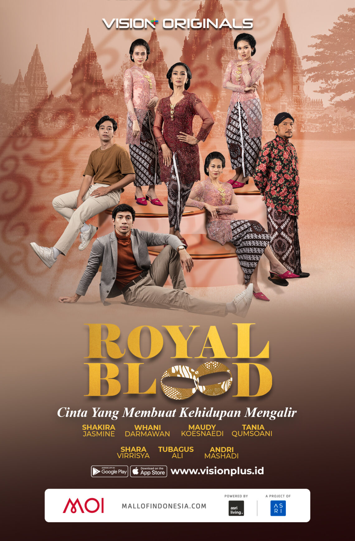 Vision+ Original Royal Blood Episode 6, Shakira Jasmine Kecewa! - Blog Vision+