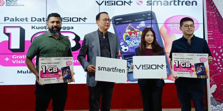 Smartfren Hadirkan Paket Data Vision+, Berikan Kemudahan Streaming Hiburan dengan Harga ...