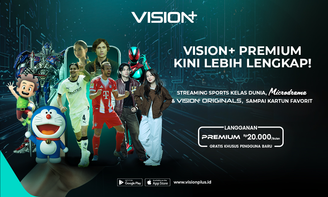 Dapatkan VISION+ Premium GRATIS 1 Bulan! Nonton Bundesliga & Konten ...